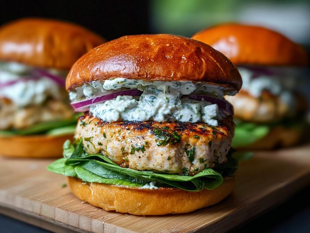 Irresistible Greek Chicken Burgers: 4 Juicy Bites – venyum