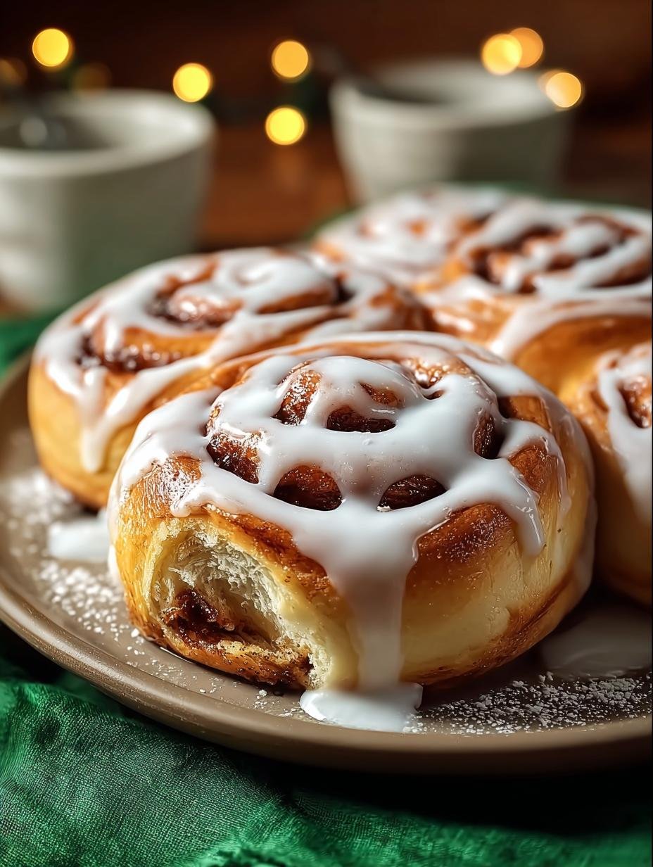Christmas Cinnamon Rolls Incredible Recipe for Joyful Mornings – venyum