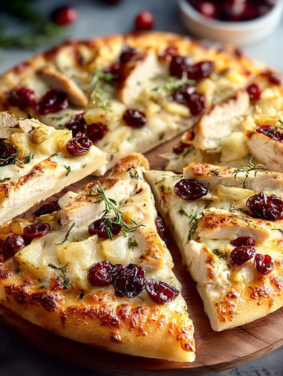 Irresistible Chicken Cranberry Pizza: A Flavorful Delight – venyum