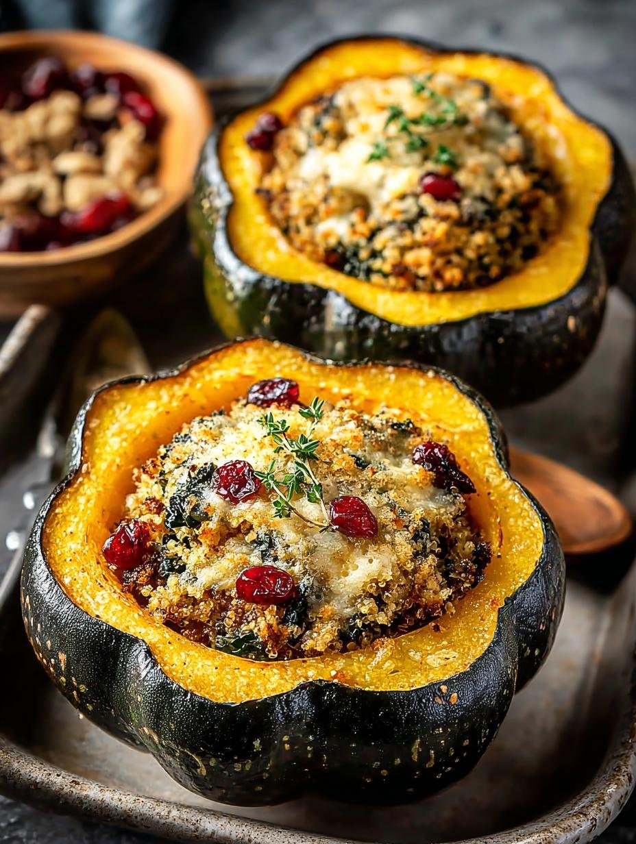 Irresistible Stuffed Acorn Squash with Mushrooms – venyum