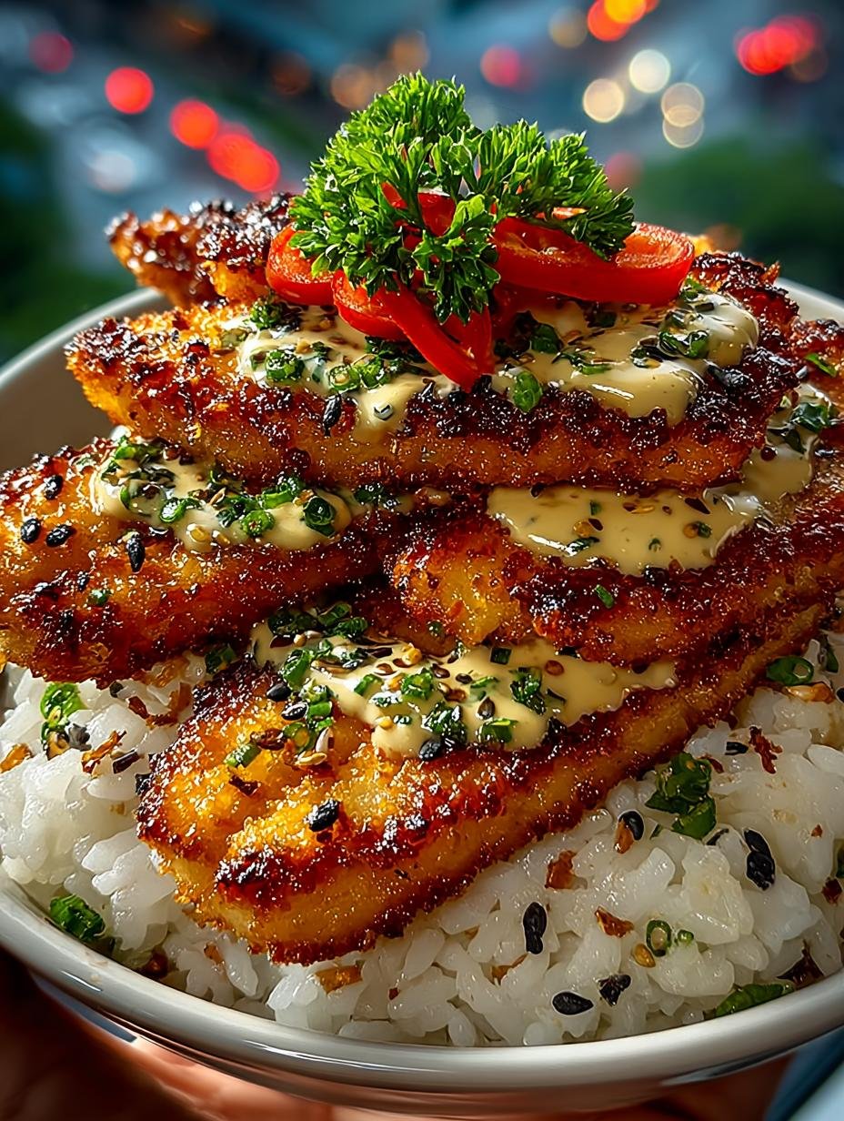 Delicious Red Fish Strips Rice Bowls to Savor – venyum