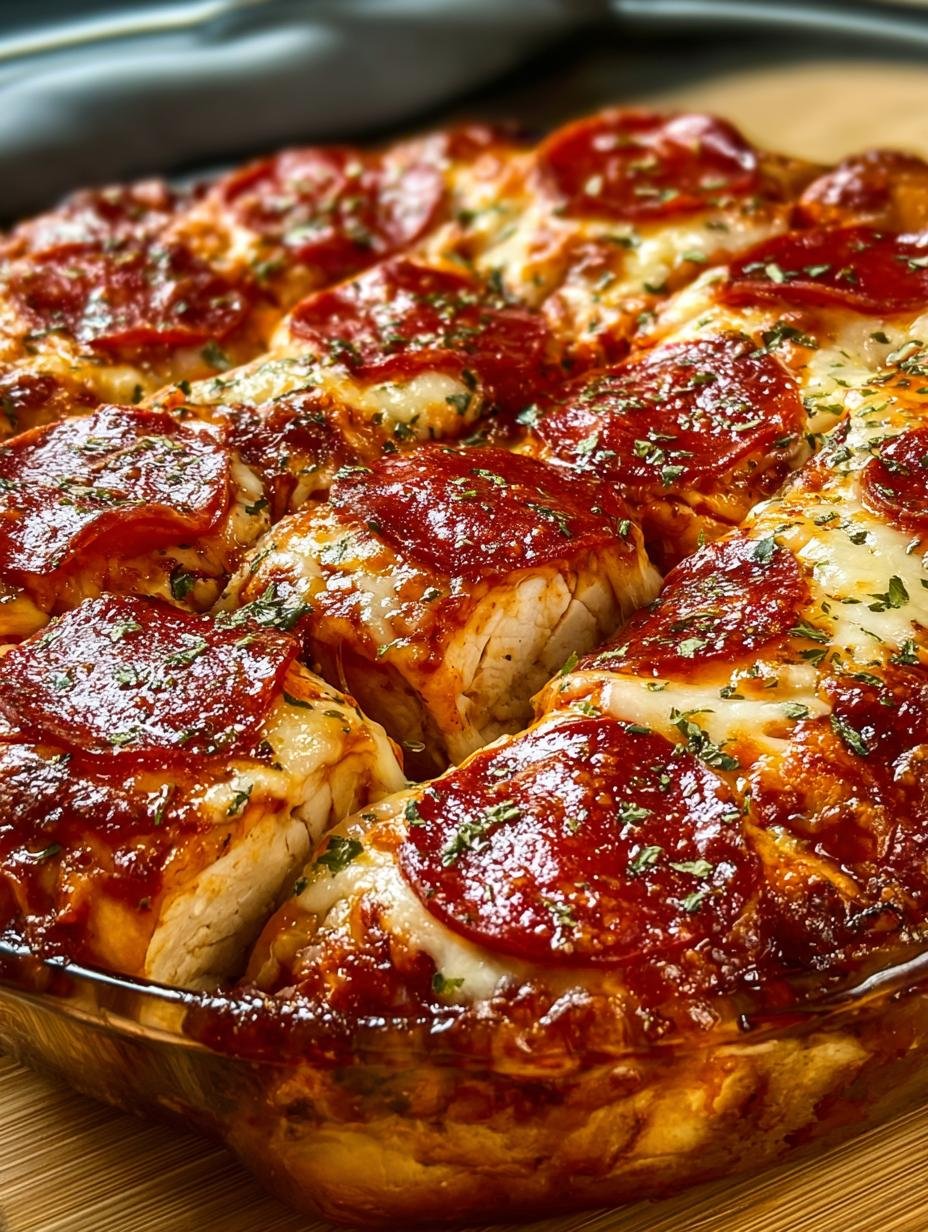 Irresistible Pepperoni Pizza Chicken Bake Recipe – venyum