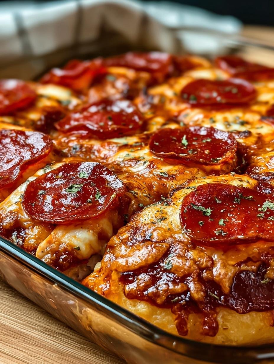 Irresistible Pepperoni Pizza Chicken Bake Recipe – venyum
