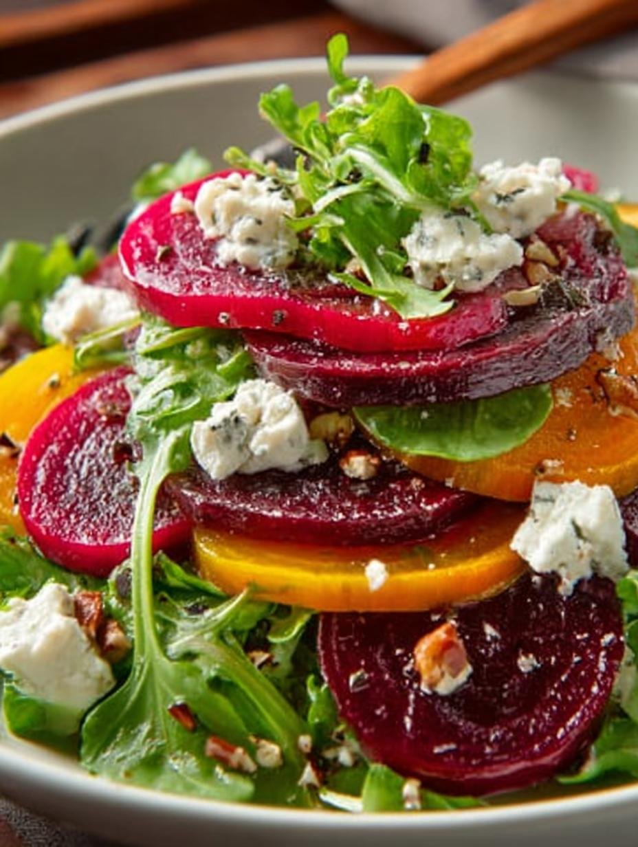 Valentine Roasted Beet Goat Cheese Salad: A Romantic Delight – venyum